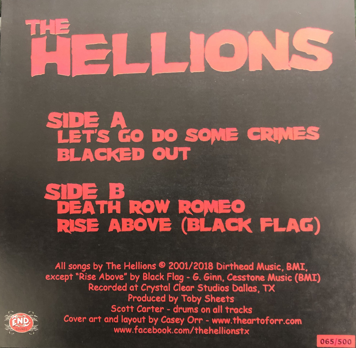 Death Row Romeo | The Hellions (TX)