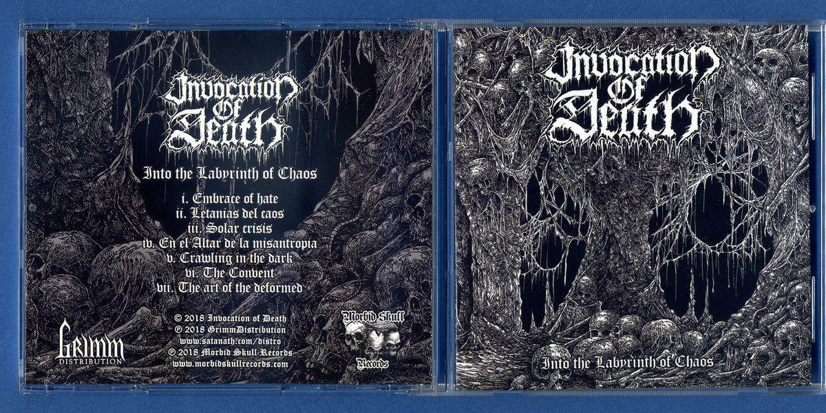 027GD: Invocation Of Death - Into The Labyrinth Of Chaos (2018 ...