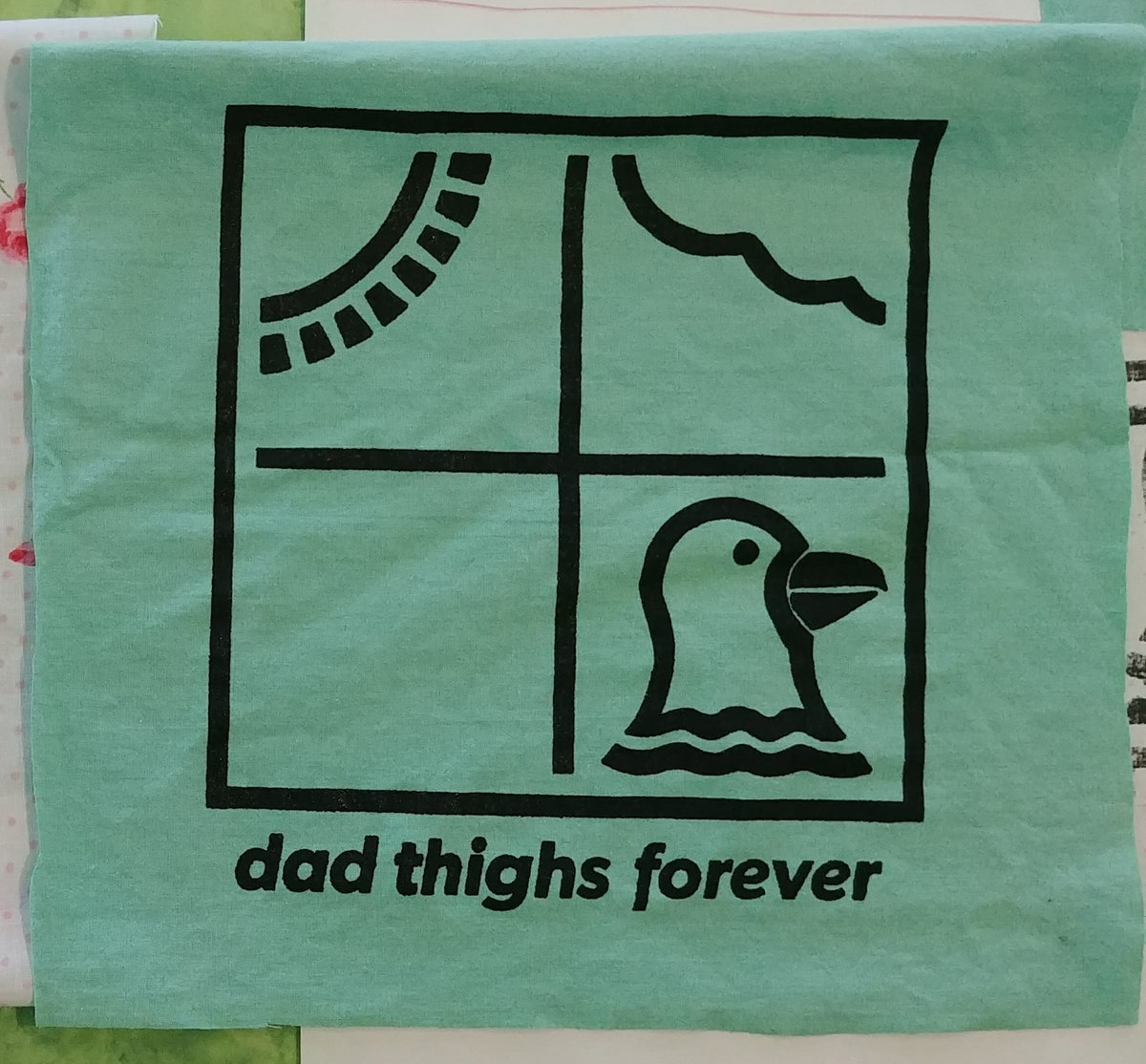 GREEN PATCHES | dad thighs