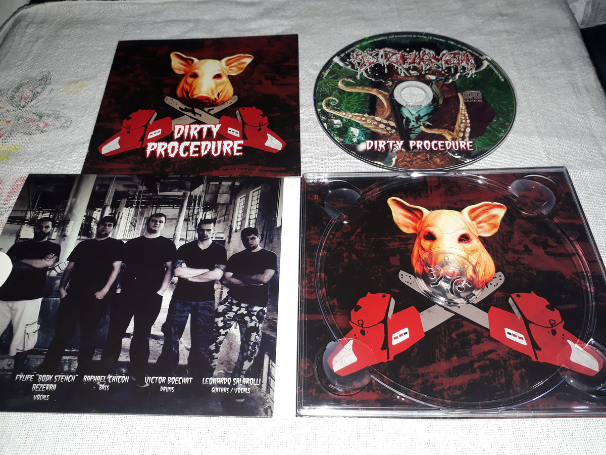 ASS FLAVOUR: Dirty Procedure – CD Digipack | Rotten Foetus Records | Cemiterio Records