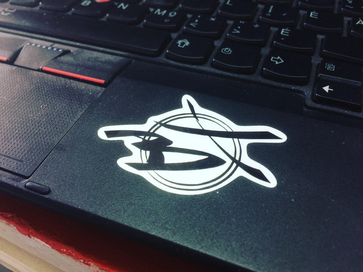Sticker classique logo BT | Black Taboo