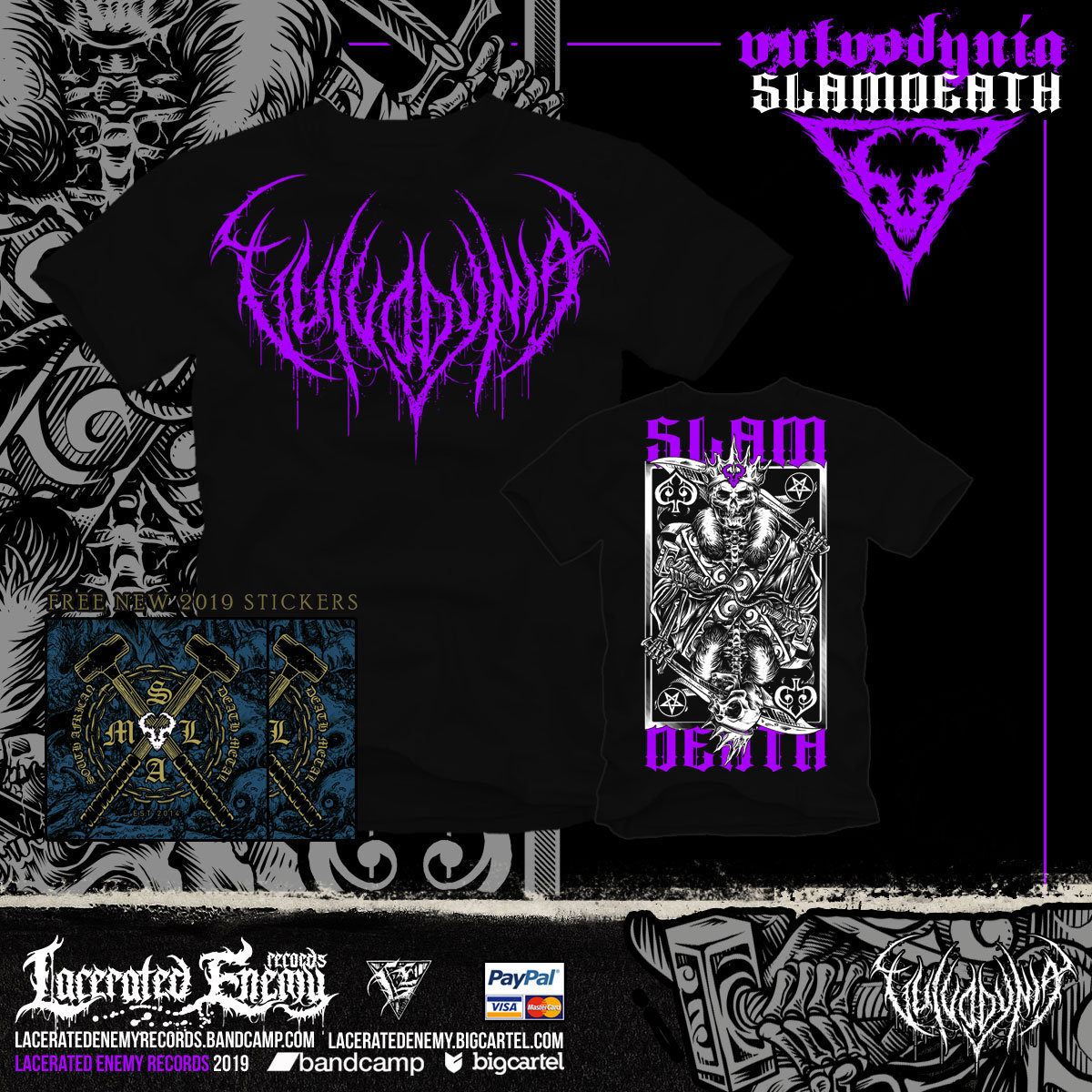 VULVODYNIA - Psychosadistic Design | Lacerated Enemy records