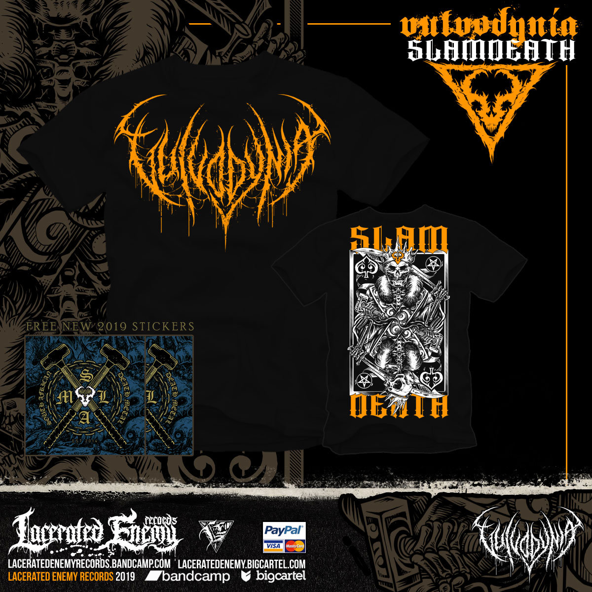 VULVODYNIA - Psychosadistic Design | Lacerated Enemy records