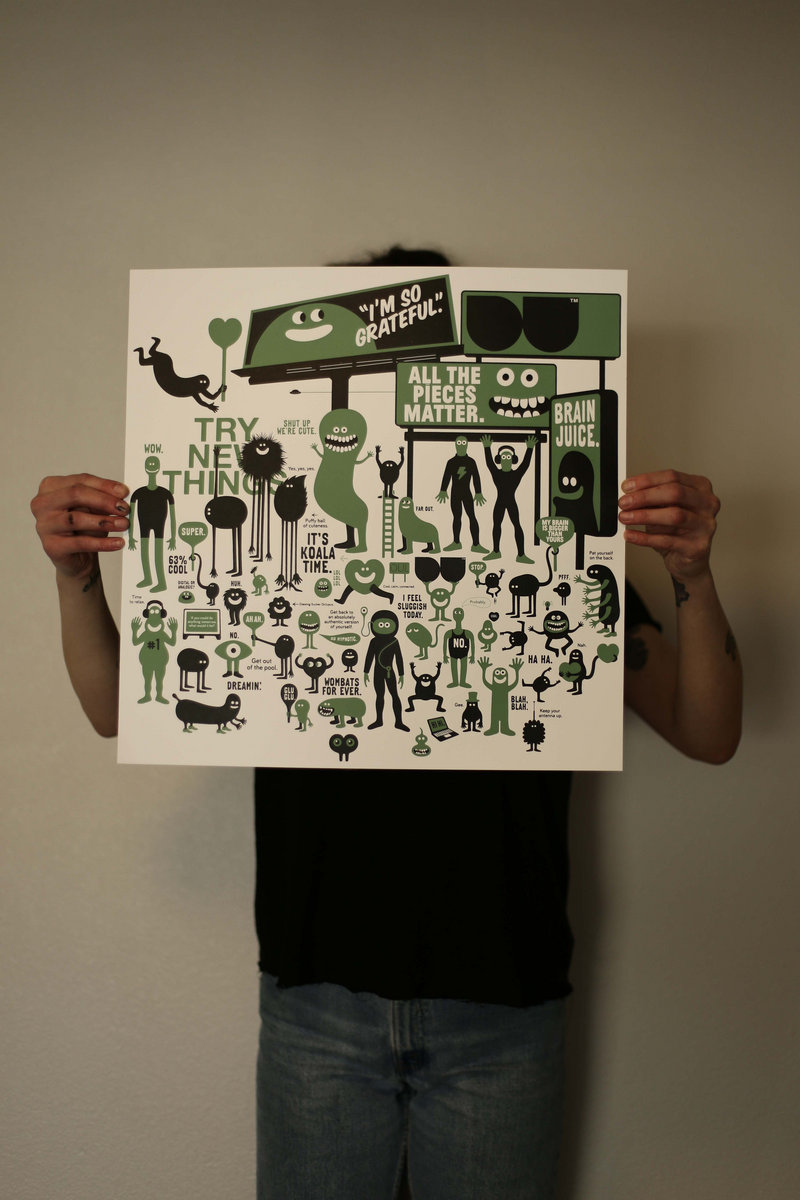Silk screened poster | DETROIT UNDERGROUND