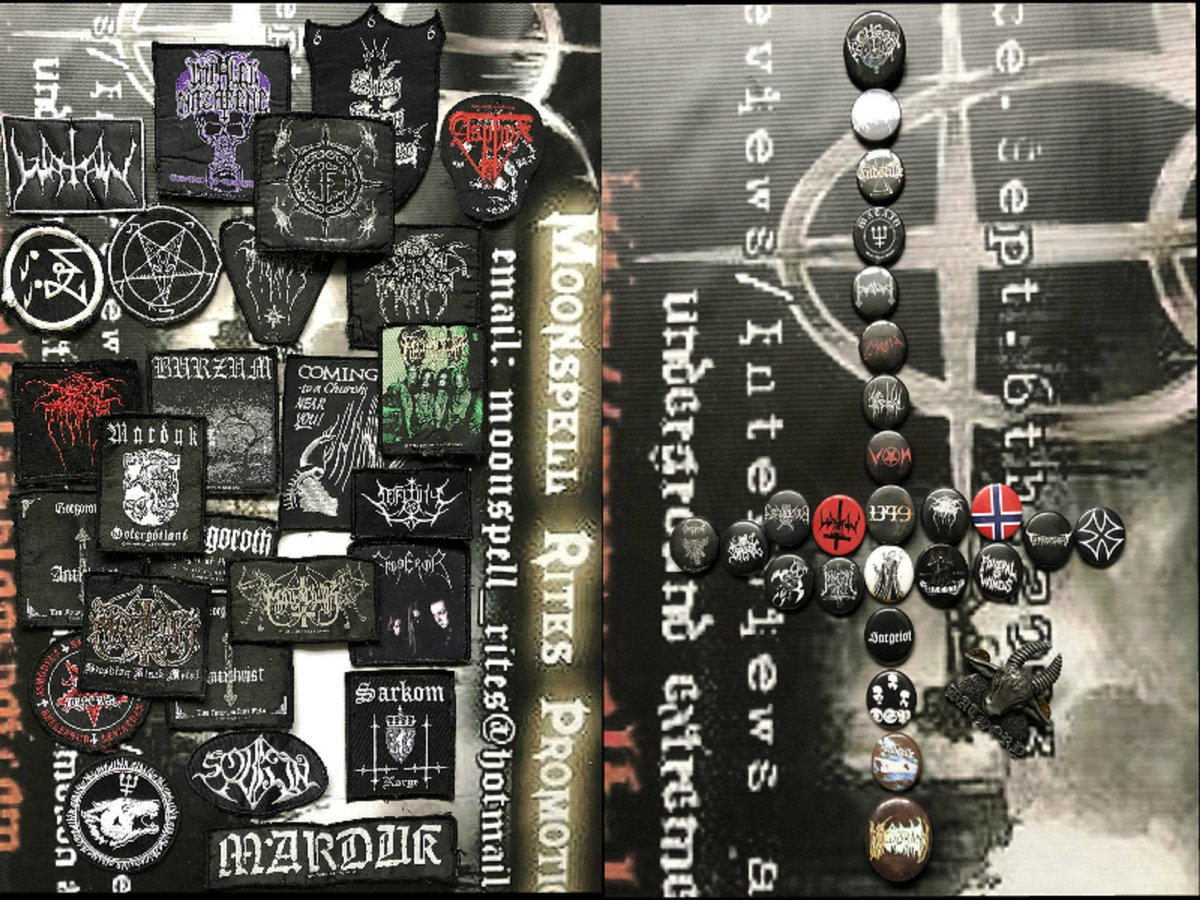 Black Metal Patches, buttons and Pins. | Moonspell Rites Productions