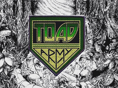 Toad Army Embroidered Patch | Goblinsmoker