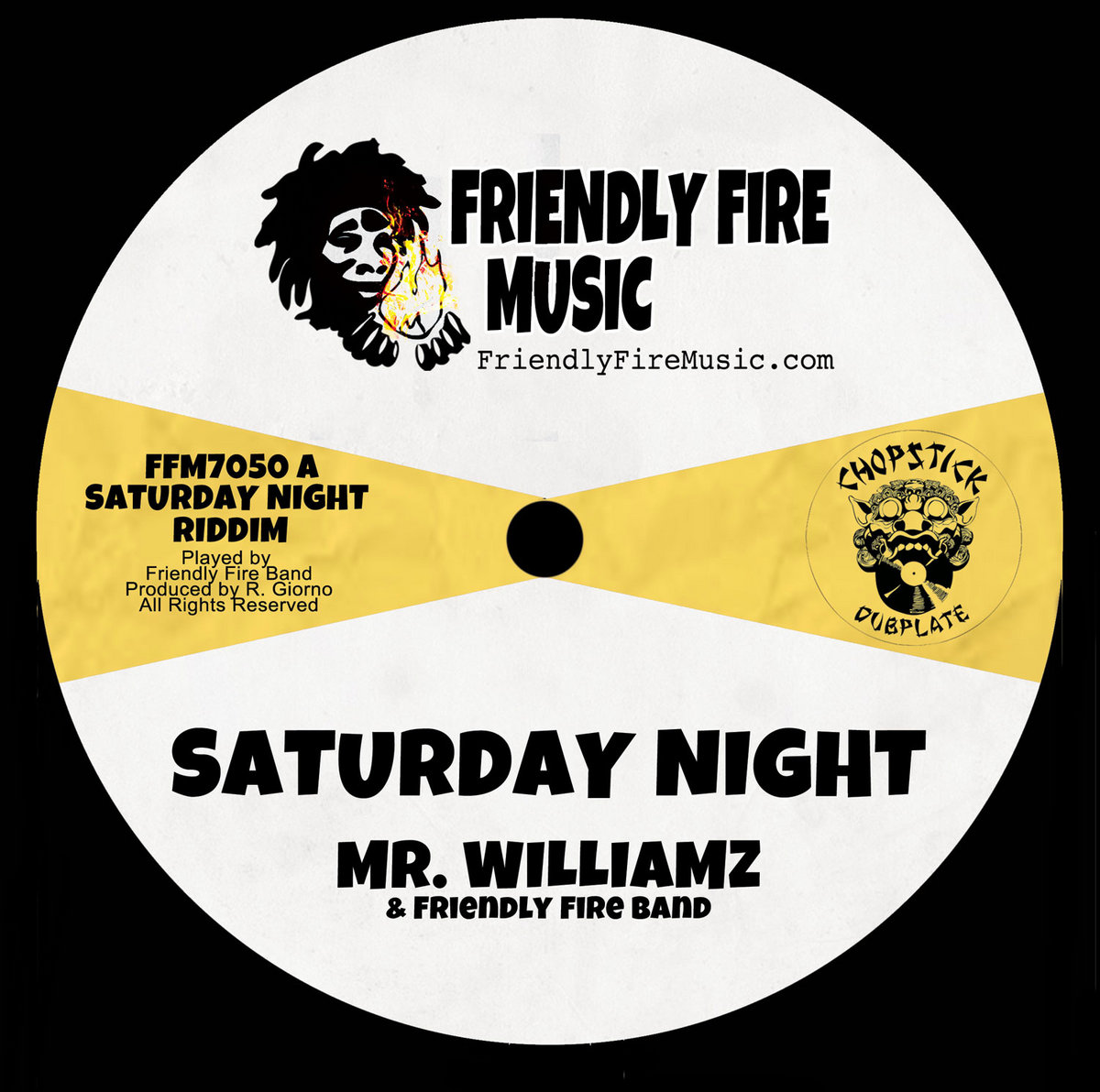 Saturday Night | Mr. Williamz / Friendly Fire Band / Chopstick ...