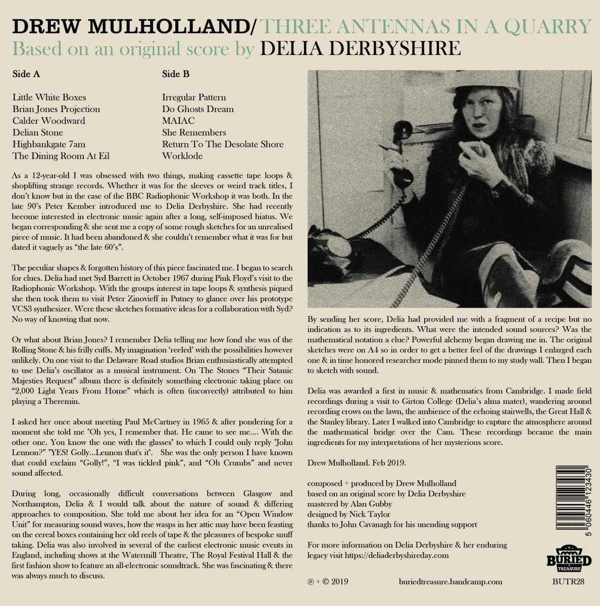 THREE ANTENNAS IN A QUARRY | DREW MULHOLLAND | Buried Treasure