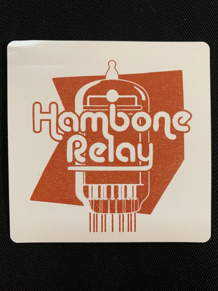 Vacuum Tube Logo Sticker | Hambone Relay