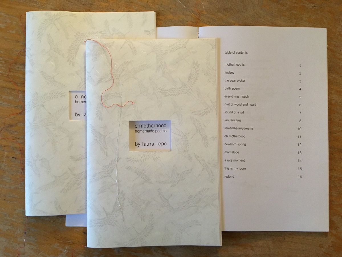 Limited Edition Handmade Poetry Book | Laura Repo