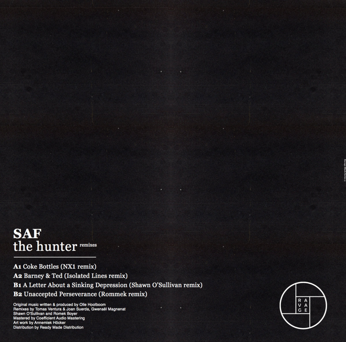SAF - the hunter remixes | NX1, Isolated Lines, Shawn O'Sullivan ...