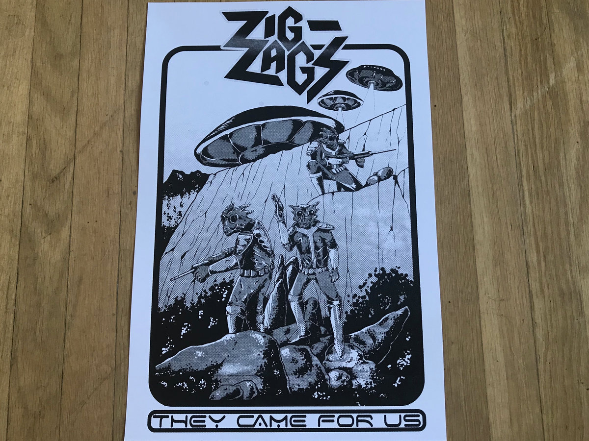 "They Came For Us Silk-Screened Poster" | Zig Zags