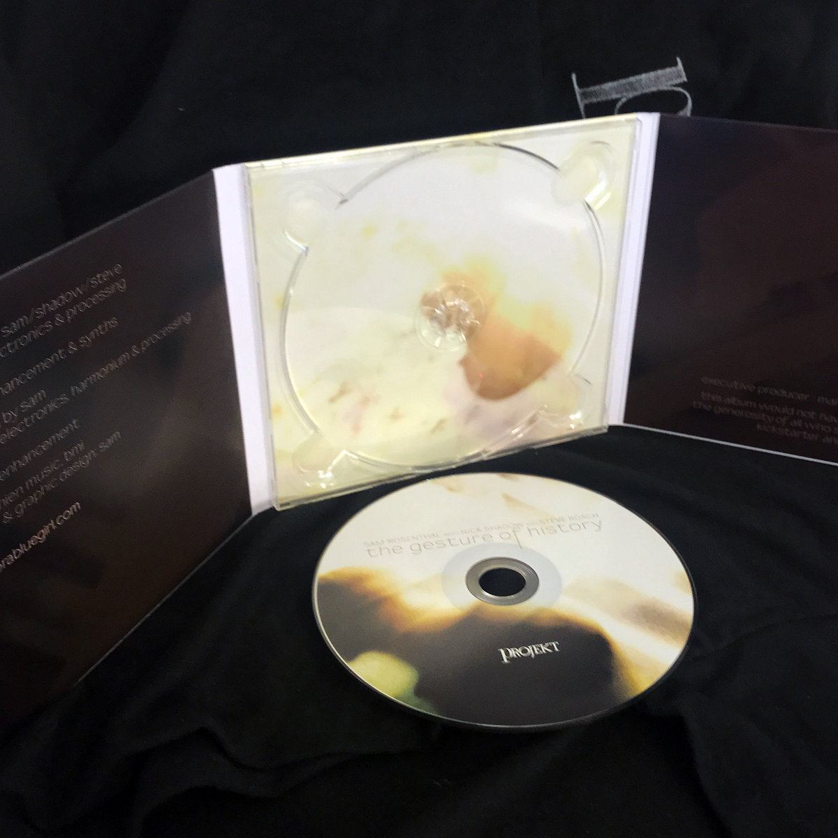 the gesture of history | Sam Rosenthal with Nick Shadow and Steve Roach ...