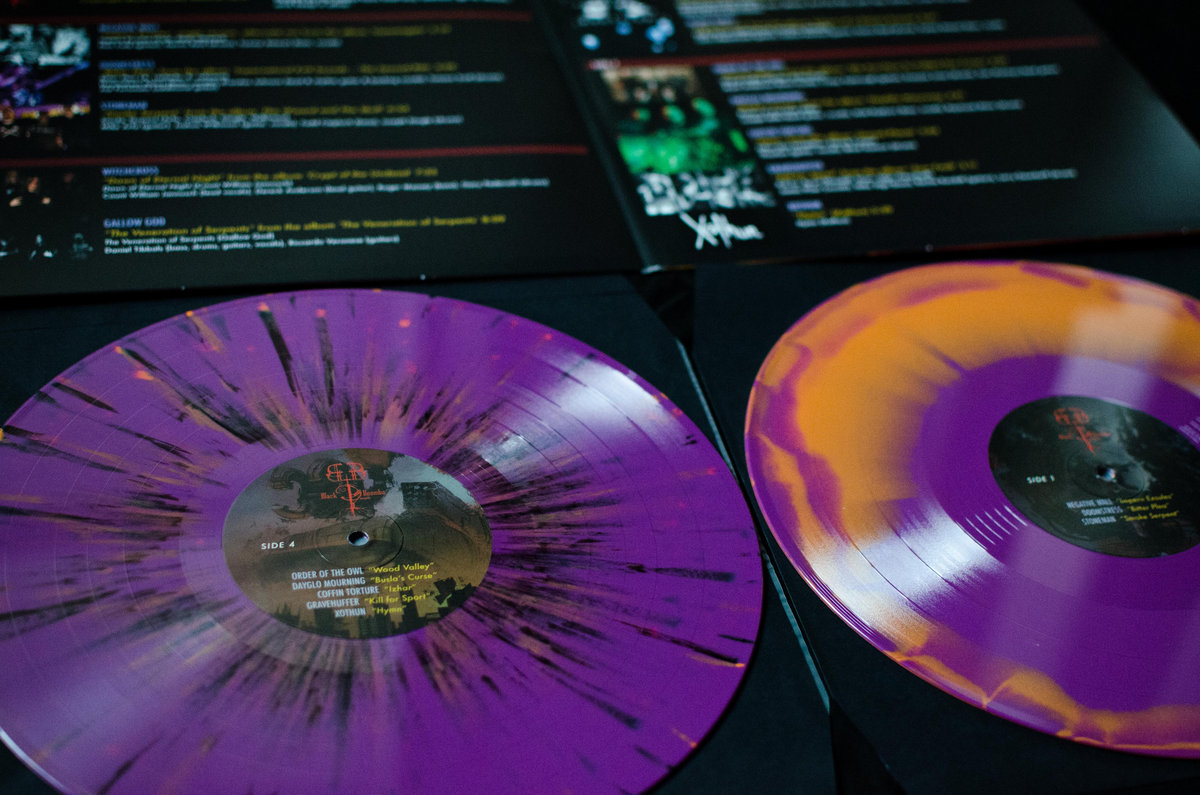 Limited Edition Doombanomicon Splatter Double Album Doom Compilation ...