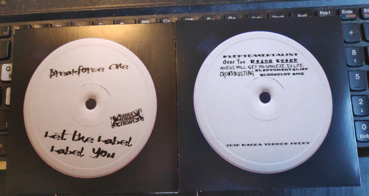 SOLD OUT Let The Label Label You (CD ONLY) | Breakforce One