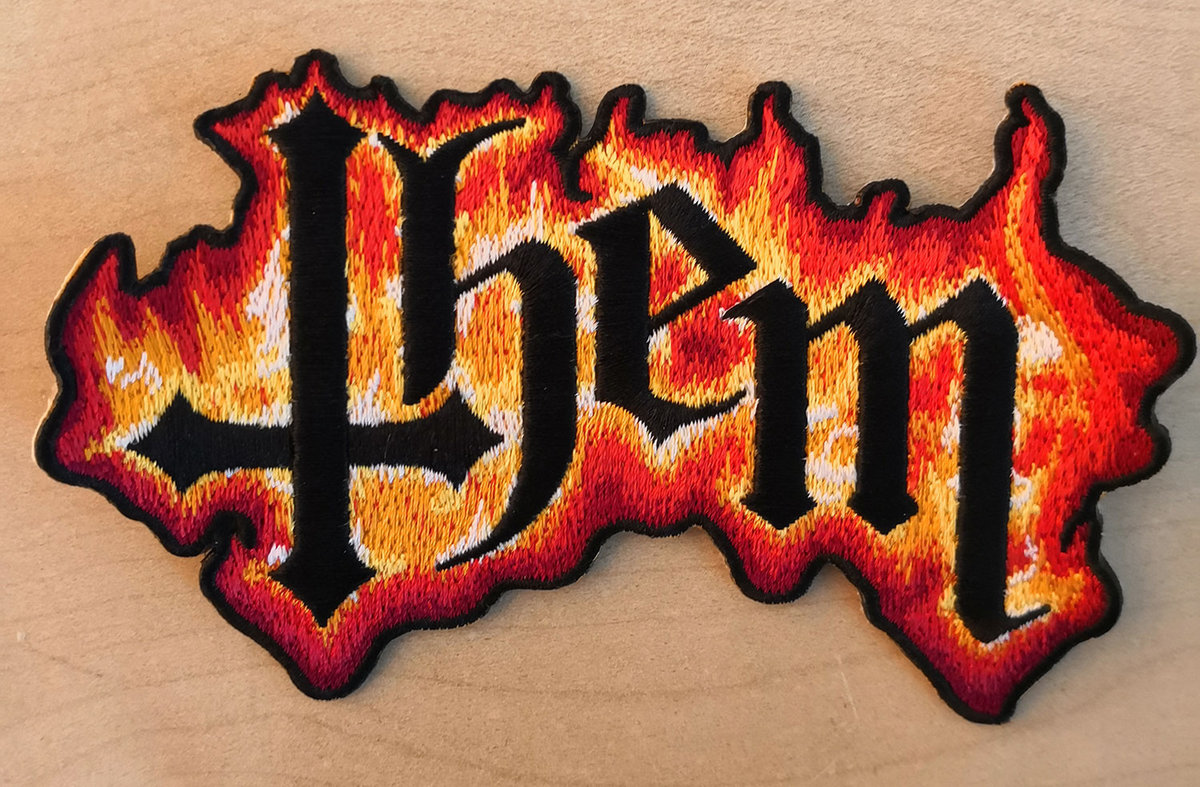 THEM logo patch (fire) | THEM