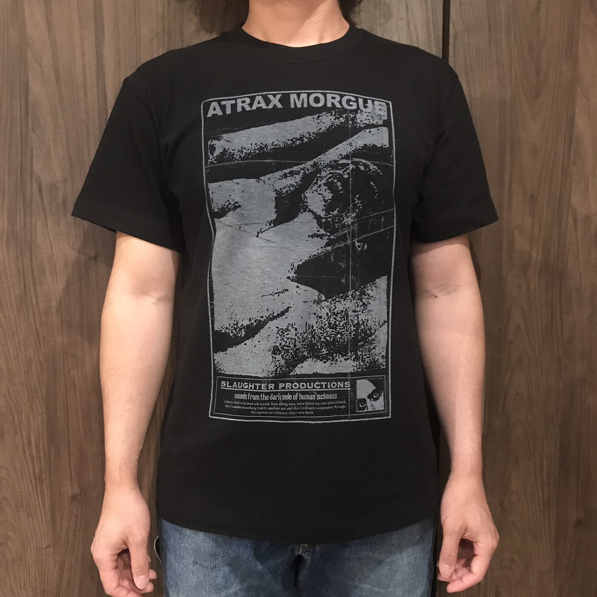 ATRAX MORGUE Official T-shirt (Black) | advaita records