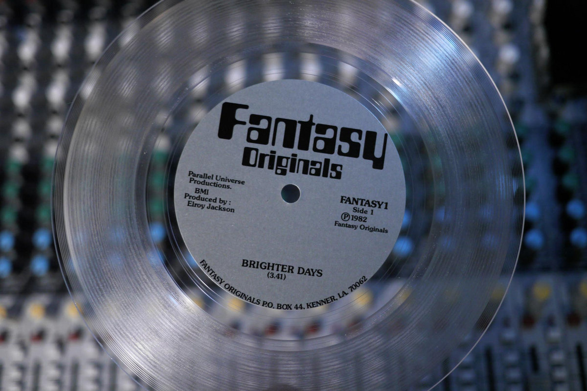 Elroy Jackson - Fantasy Originals #1. Clear 7" Dubplate. | Dubplated