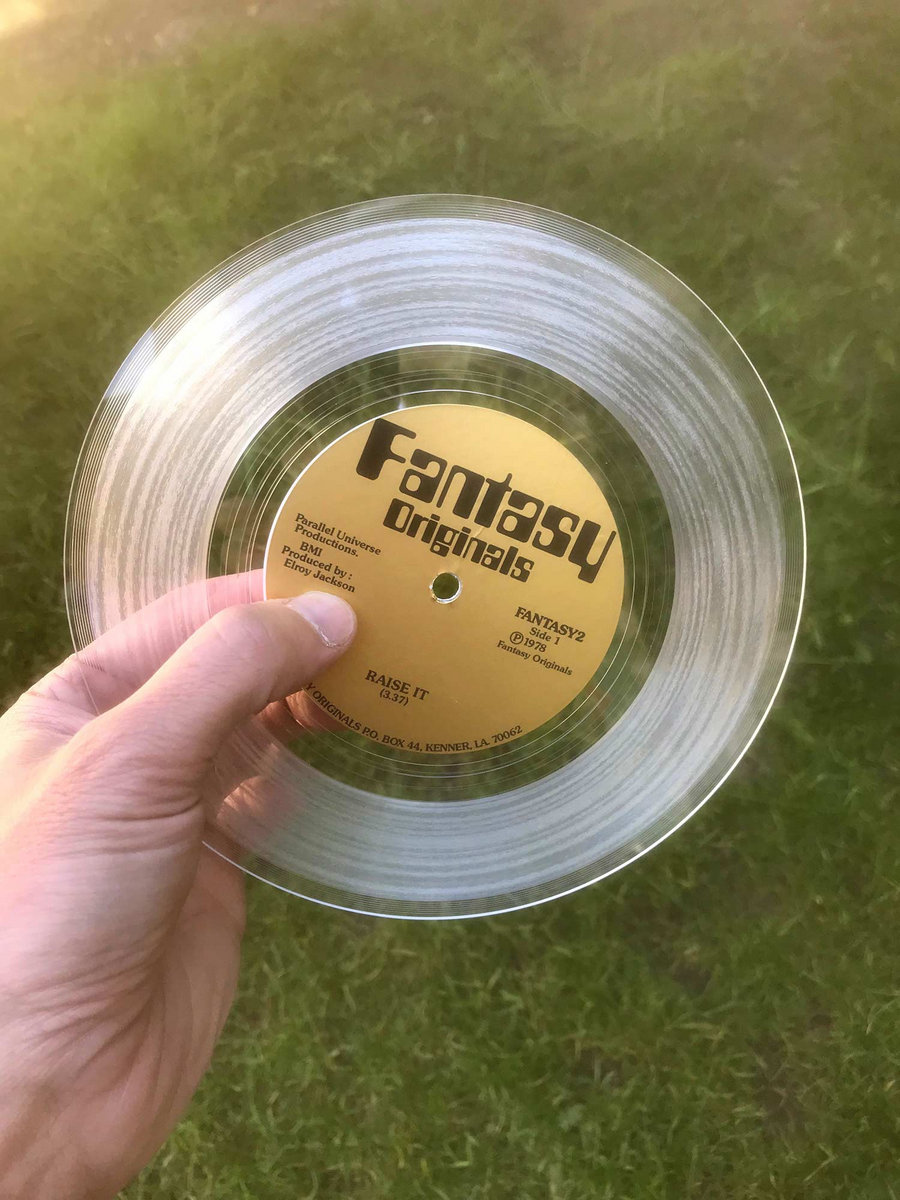 Elroy Jackson - Fantasy Originals #2. Clear 7" Dubplate. | Dubplated