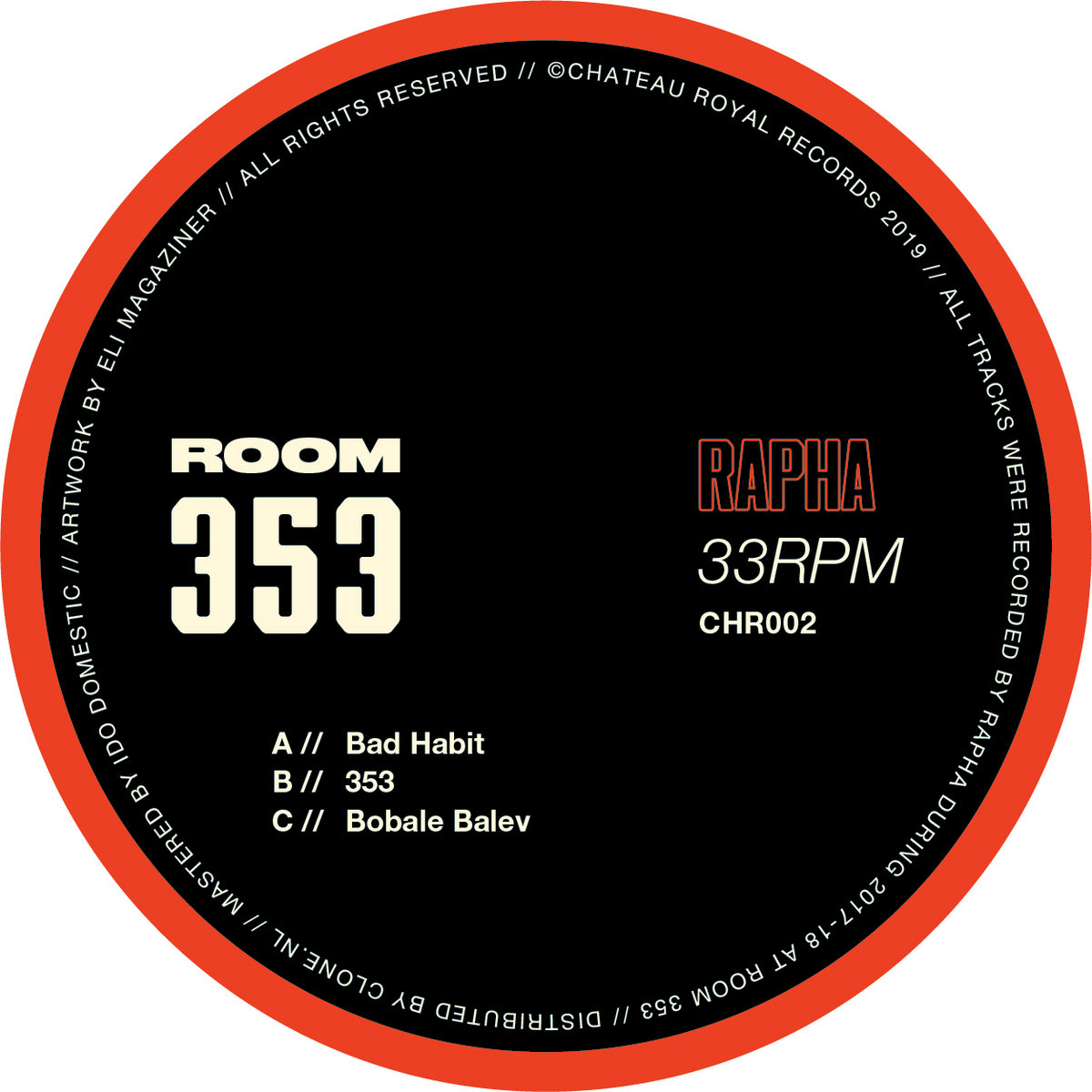 Rapha - Room 353 | Rapha | Chateau Royal Records