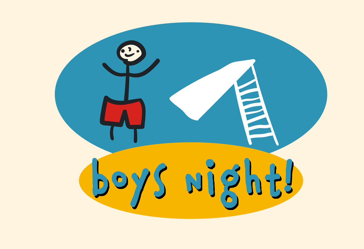 Happy Boys Night Poster | Boys Night