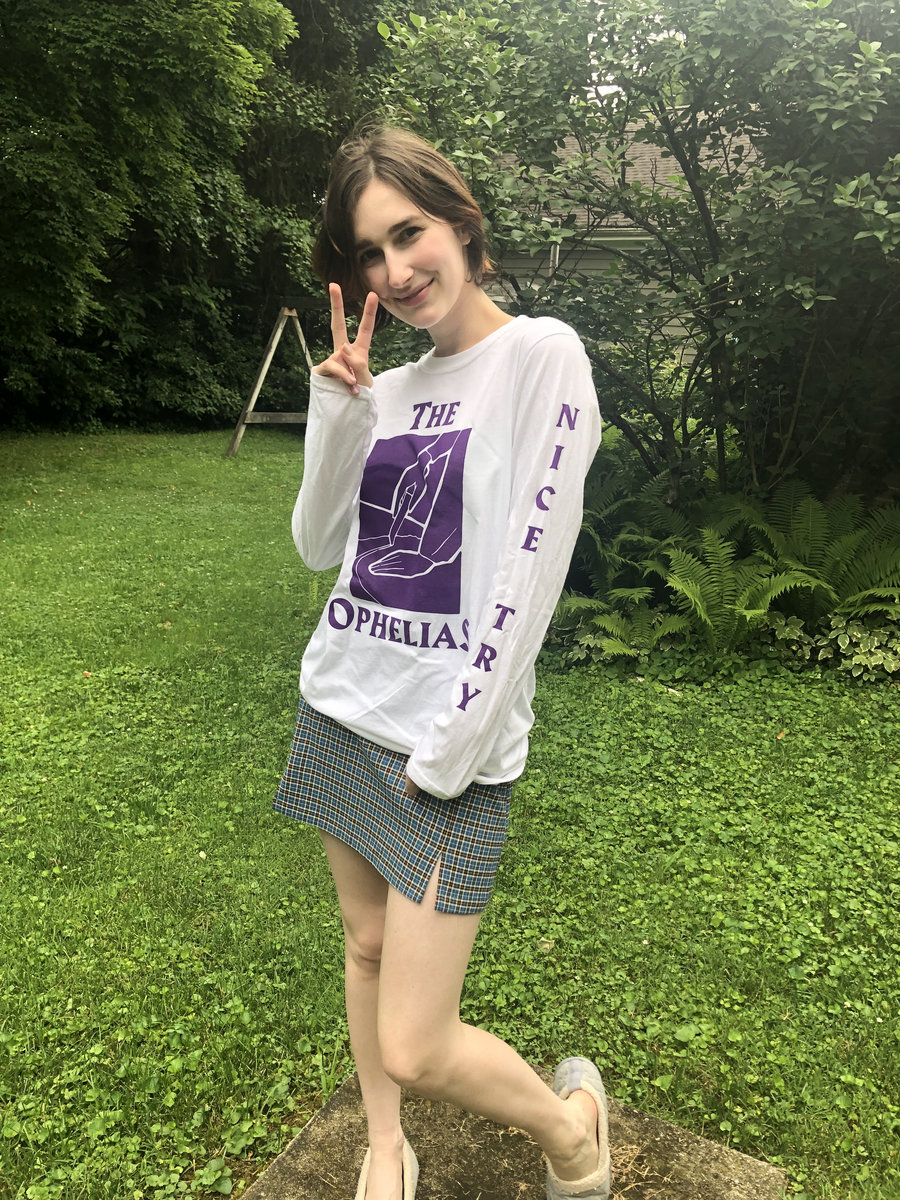 Long Sleeve "Nice Try" Skater Tee | The Ophelias