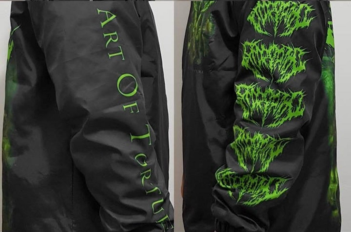 Excoriation "Art of Torture" Windbreaker | Excoriation