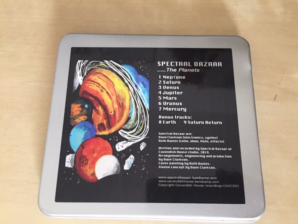 the planets (album in various formats) | Spectral Bazaar