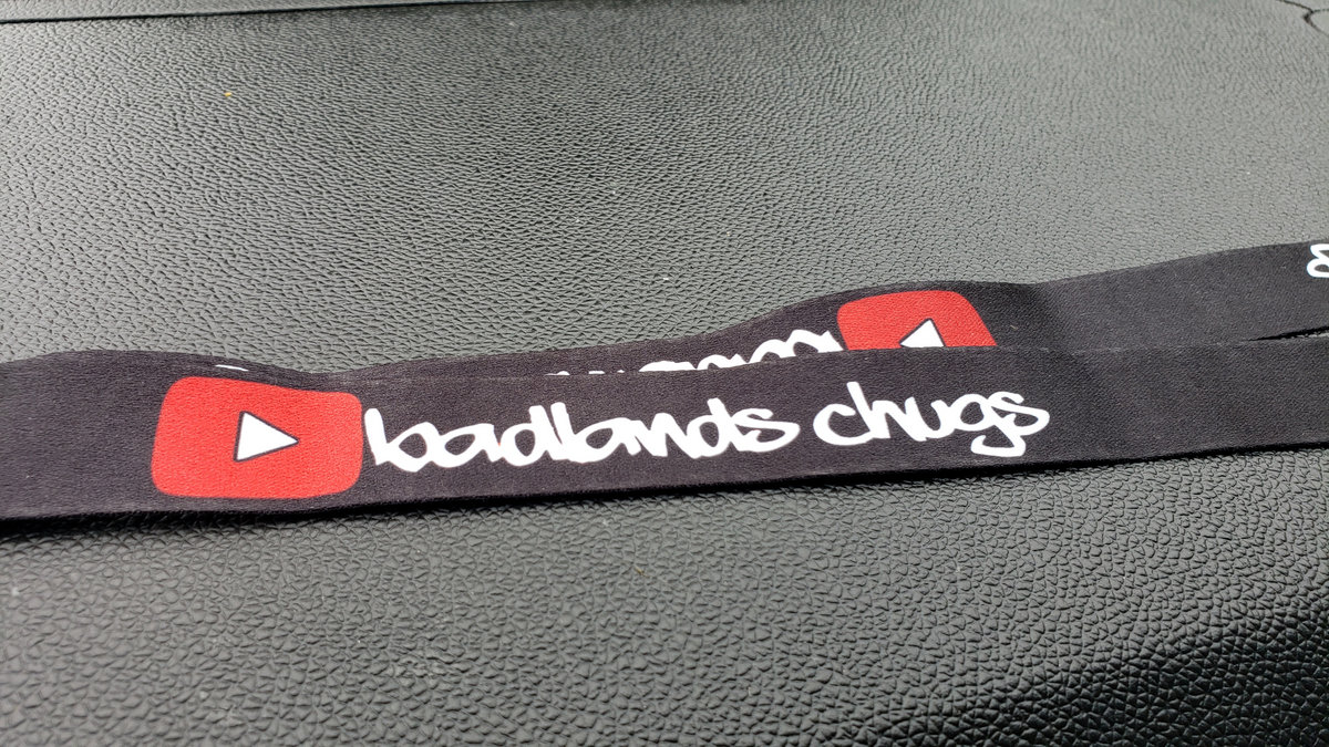 Badlands Chugs YouTube Lanyard/Keychain | Badlands Booker