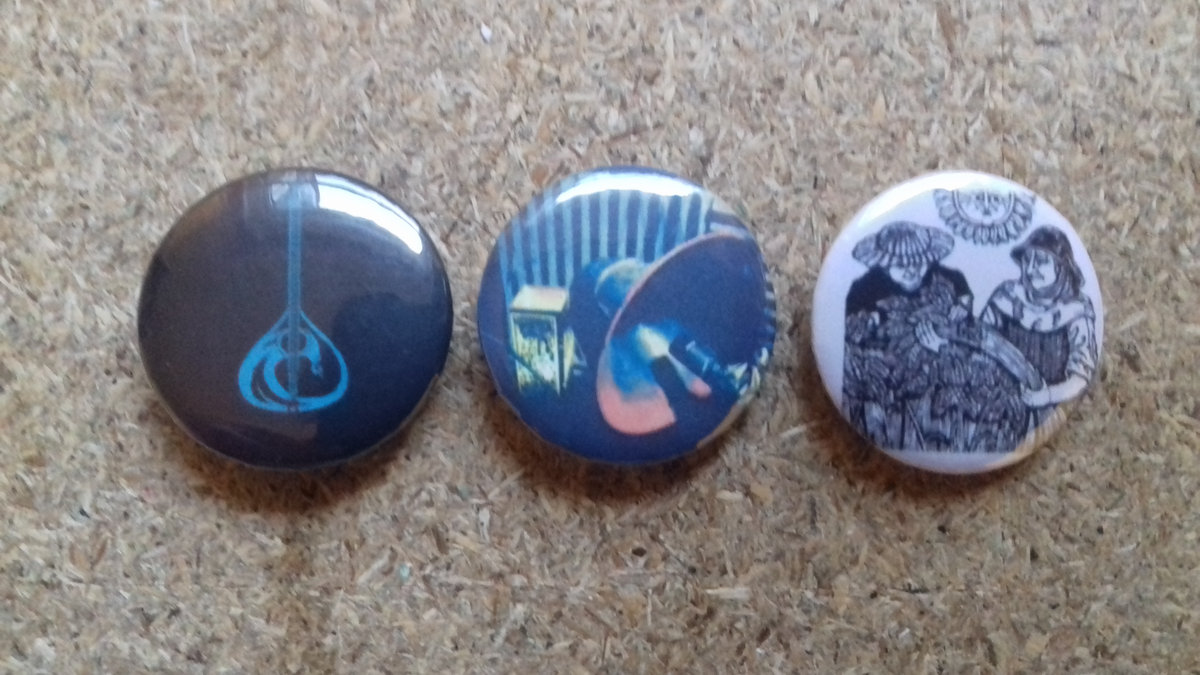 Richard Barton Badge Set (3x) | Richard Barton