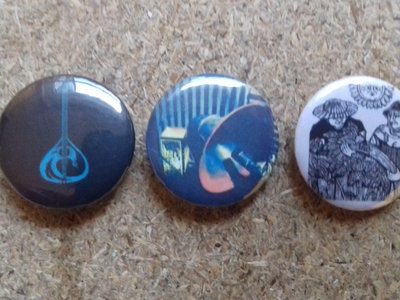 Richard Barton Badge Set (3x) | Richard Barton