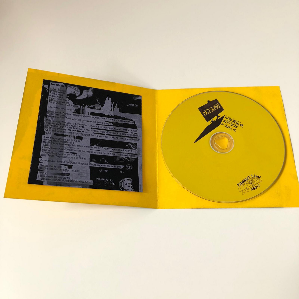 No Slash EP | The Birthmarks | Permanent Slump