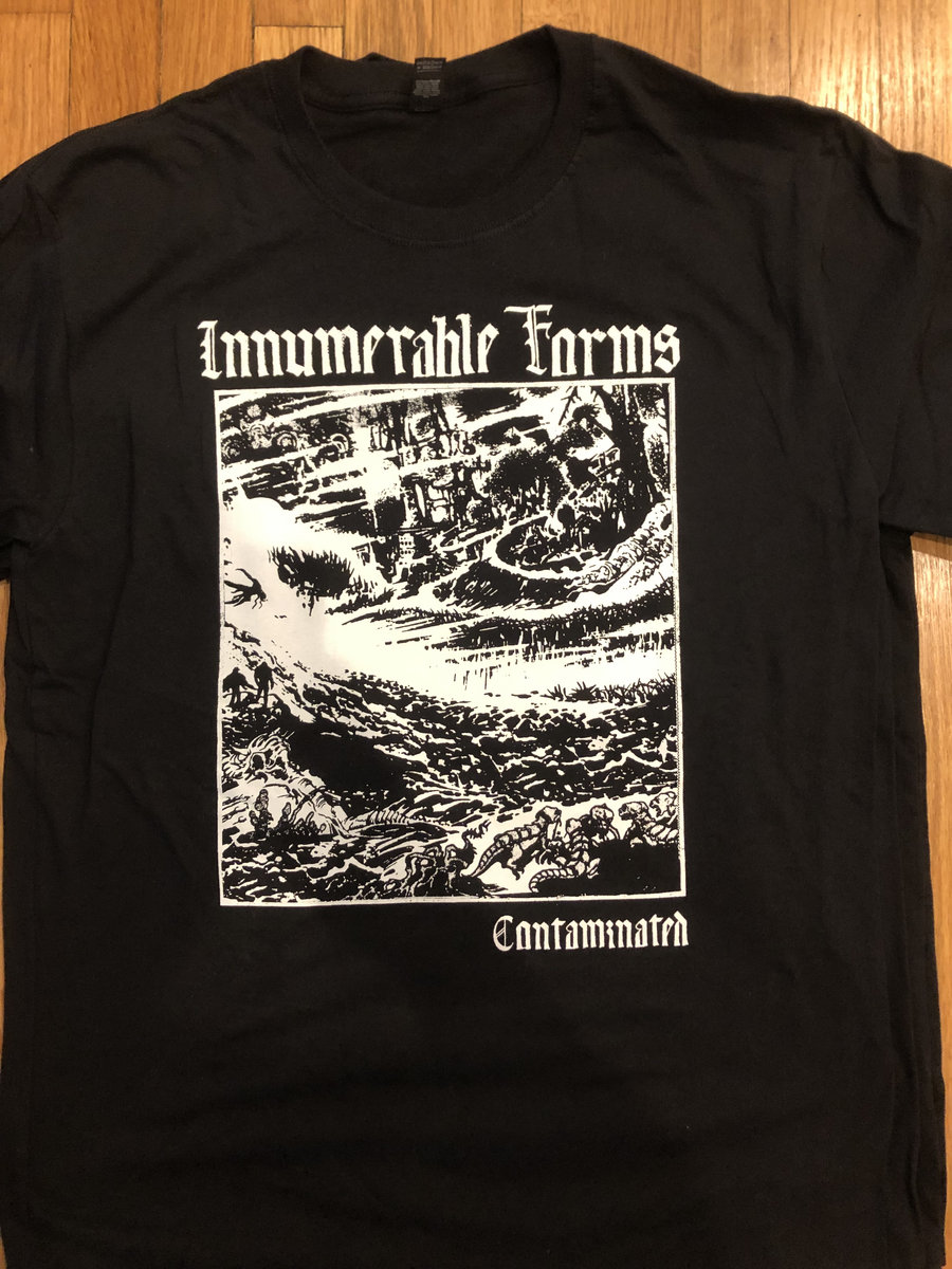 Contaminated Black T-shirt | Innumerable Forms