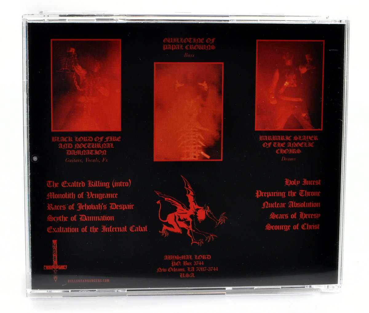 Exaltation Of The Infernal Cabal | ABYSMAL LORD