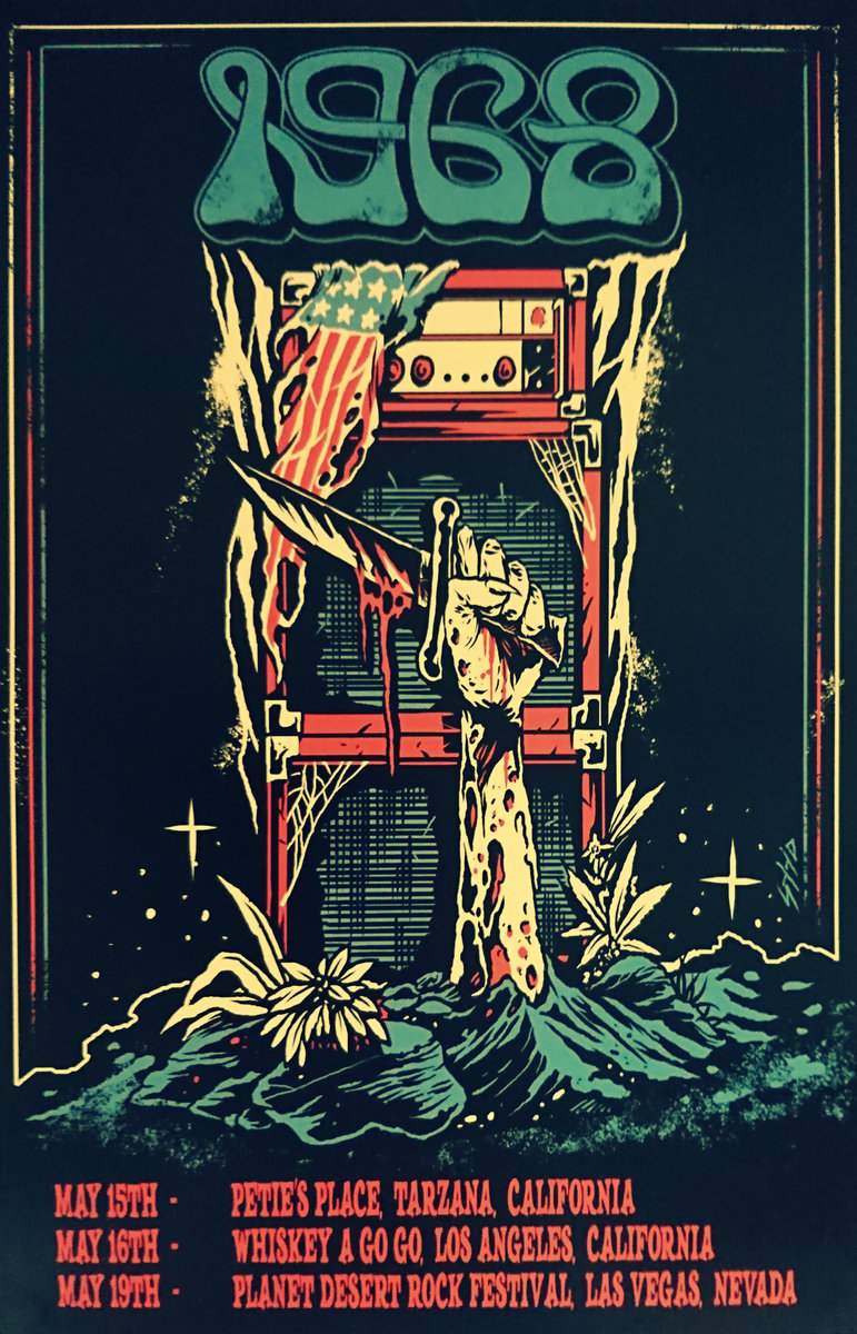 USA tour poster | 1968