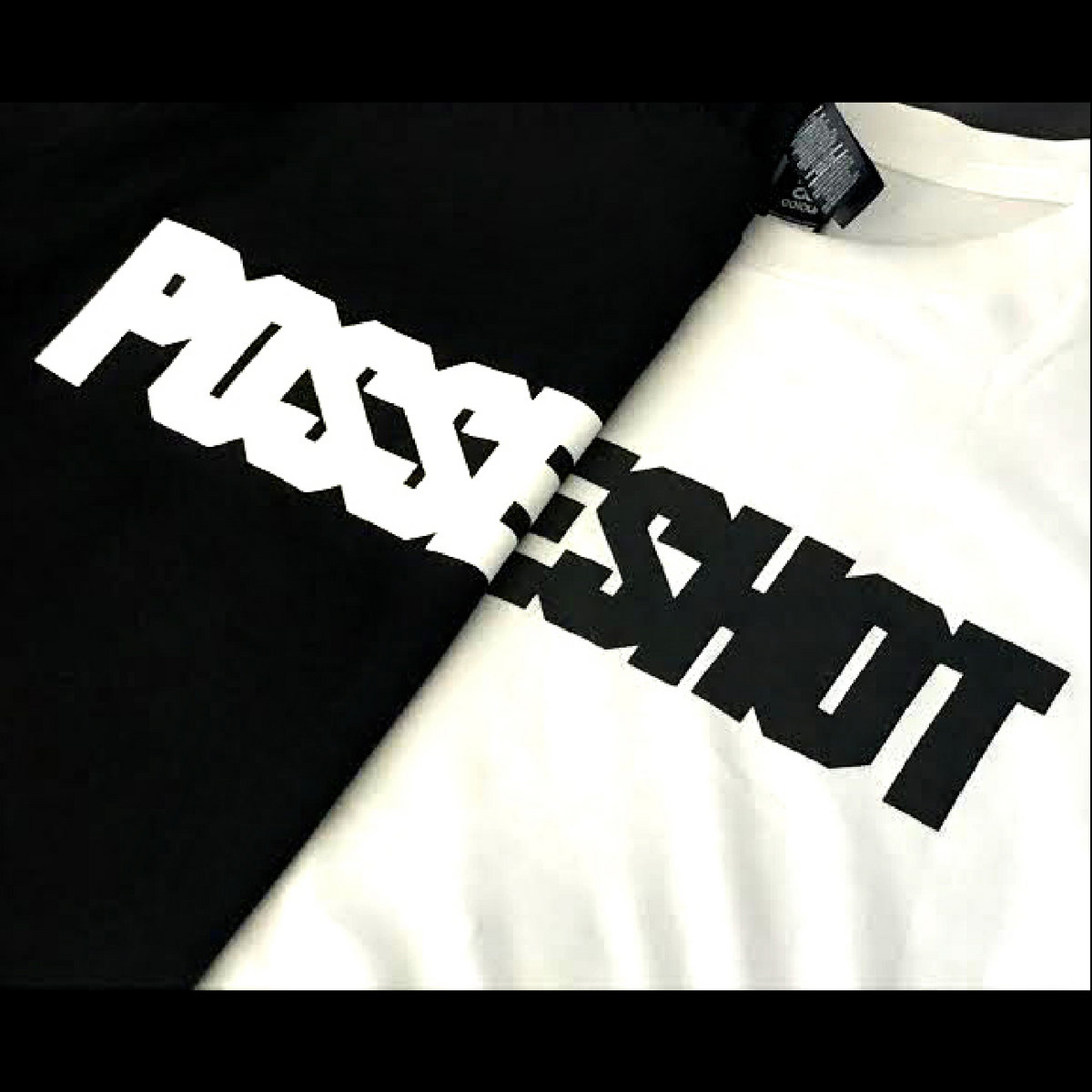 ** POSSESHOT BLOCK SHIRT - AVAILABLE IN WHITE & BLACK ** | POSSESHOT
