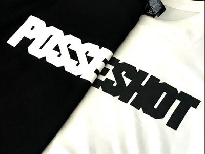 ** POSSESHOT BLOCK SHIRT - AVAILABLE IN WHITE & BLACK ** | POSSESHOT