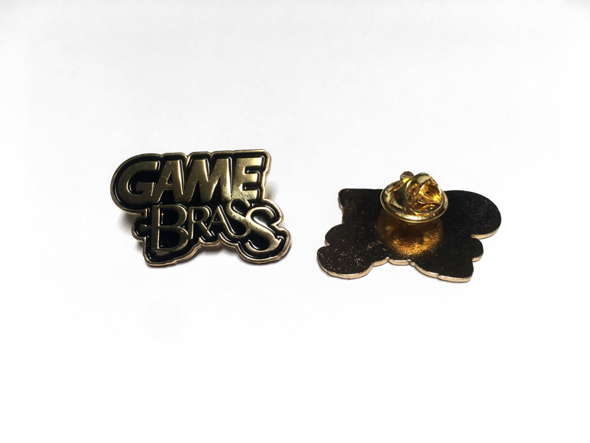 The Game Brass Enamel Pin | The Game Brass
