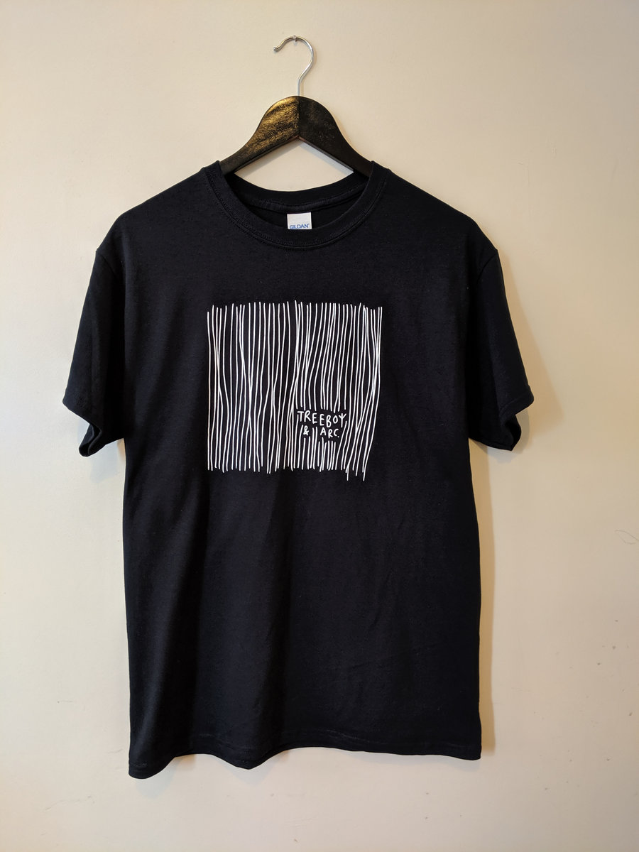 Lines T-Shirt - BLACK | Treeboy & Arc