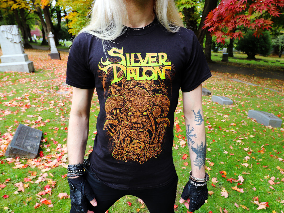 Trash Demon T-Shirt - Limited 'Pumpkinhead' Edition | Silver Talon
