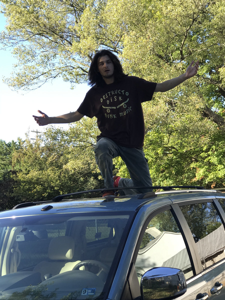 Destructo Disk - "Krew Shirt" (4th pressing): Brown/Sage Green ...