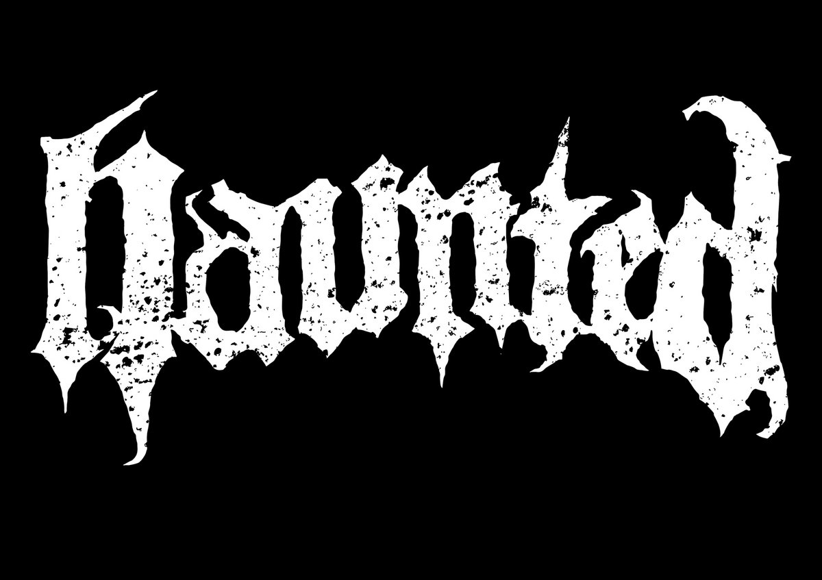 "HAUNTED LOGO" STICKER | HAUNTED