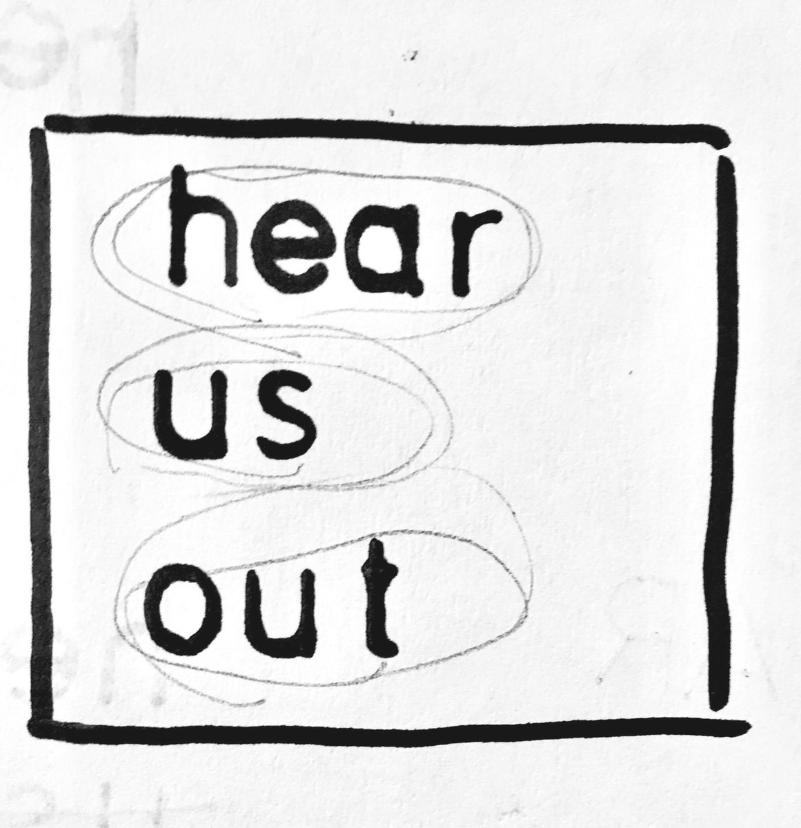 in the "studio" (single) | hear us out
