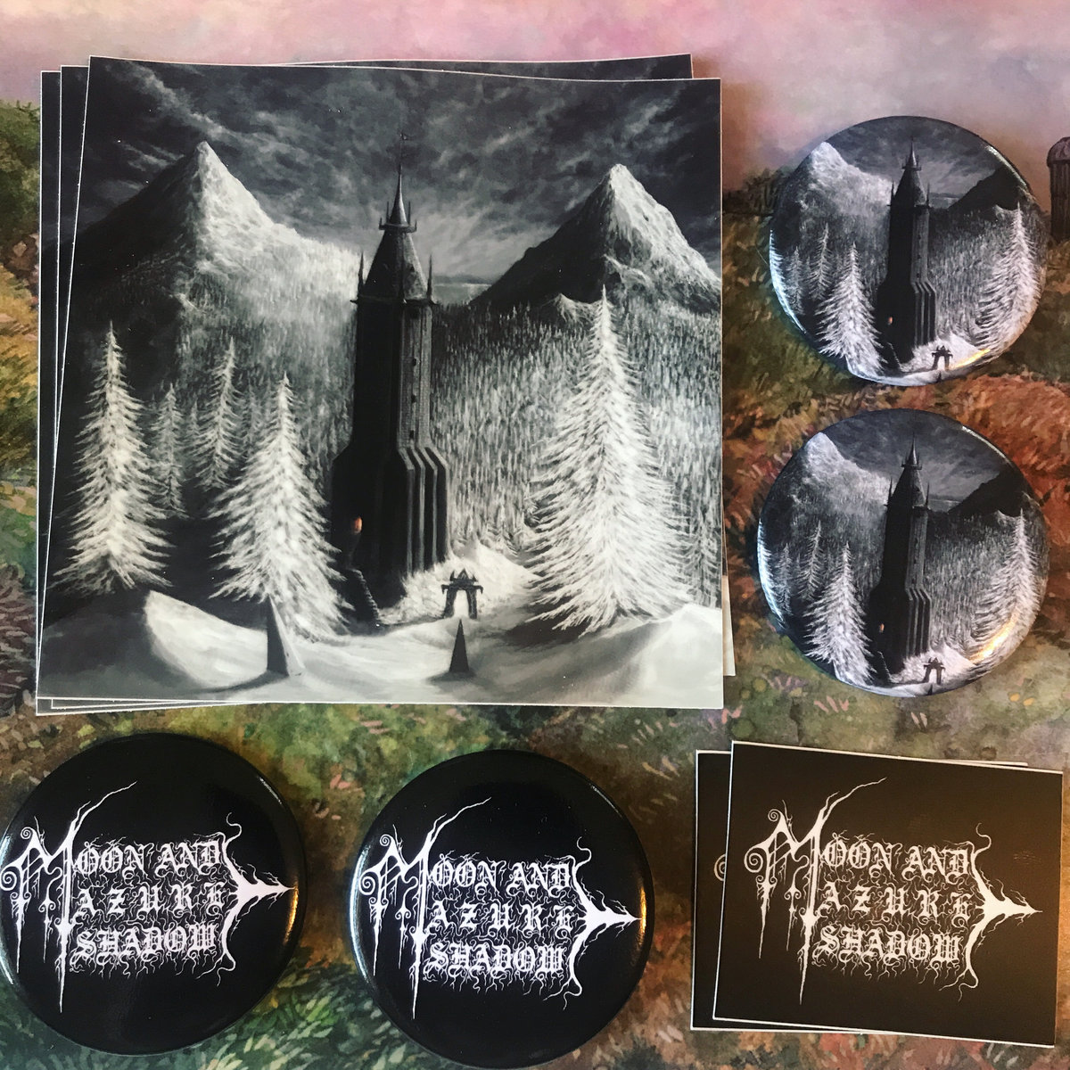 Moon And Azure Shadow | Moon And Azure Shadow