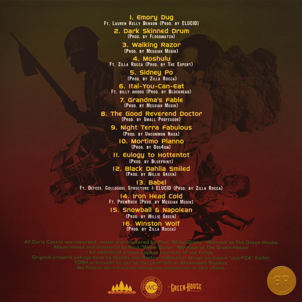 Curly Castro - TOSH | Buenaventura Records