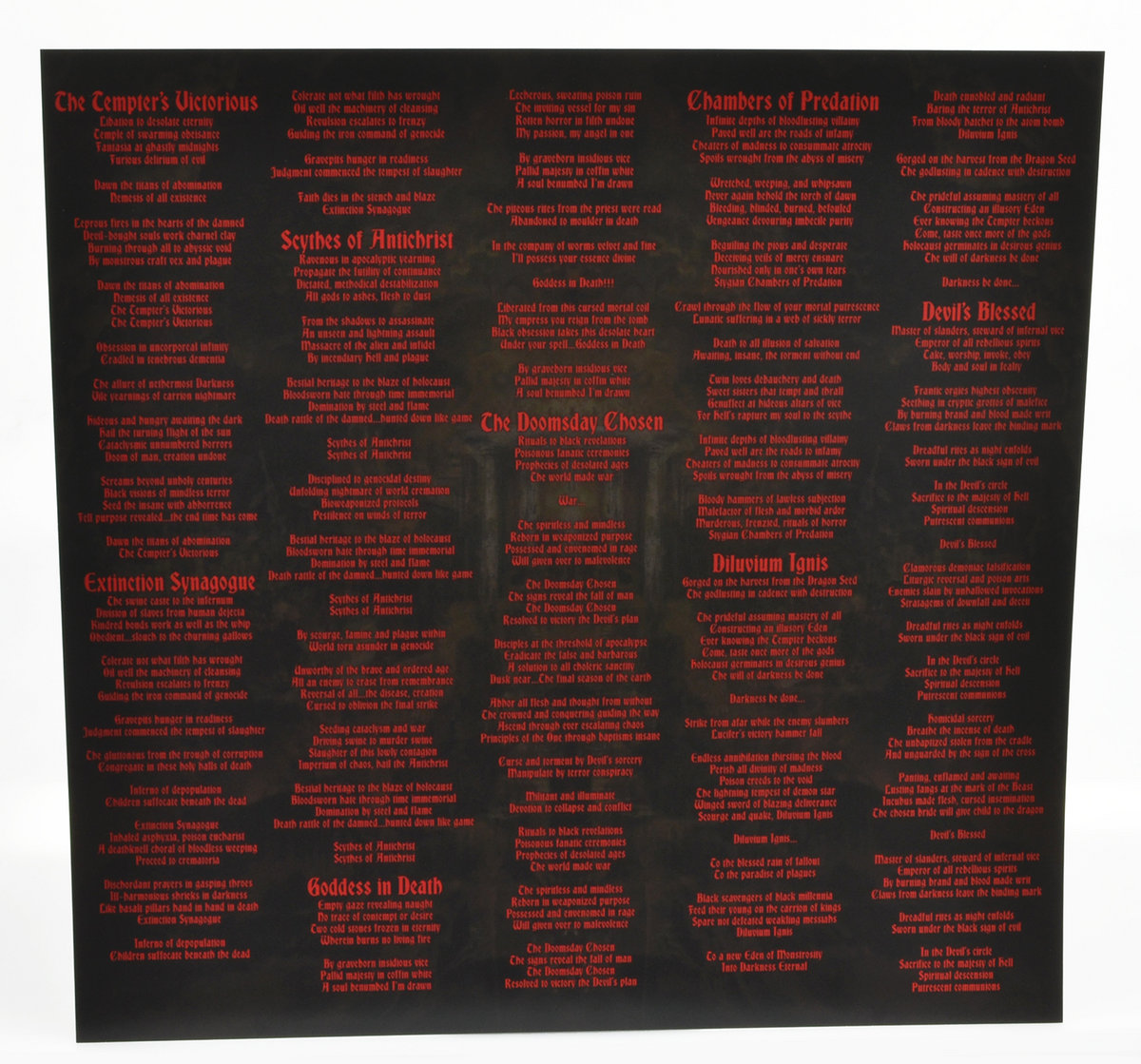 The Tempter's Victorious | PERDITION TEMPLE