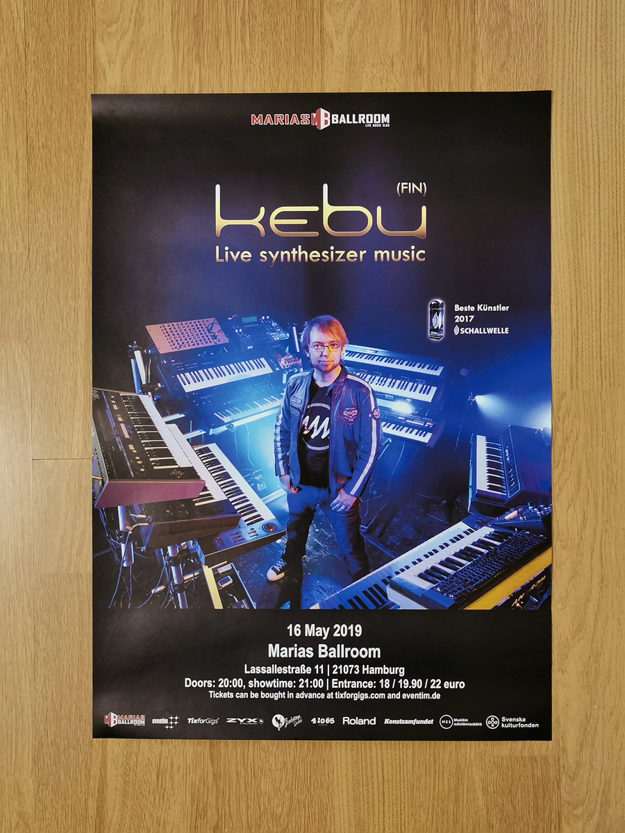 Tour poster 2019 (LIMITED EDITION) | Kebu