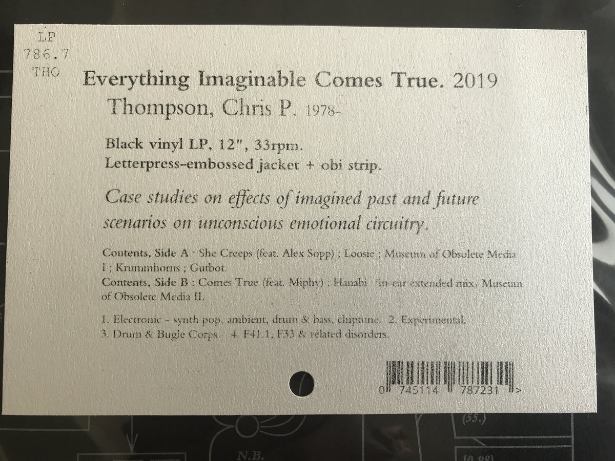 Everything Imaginable Comes True | Chris P. Thompson