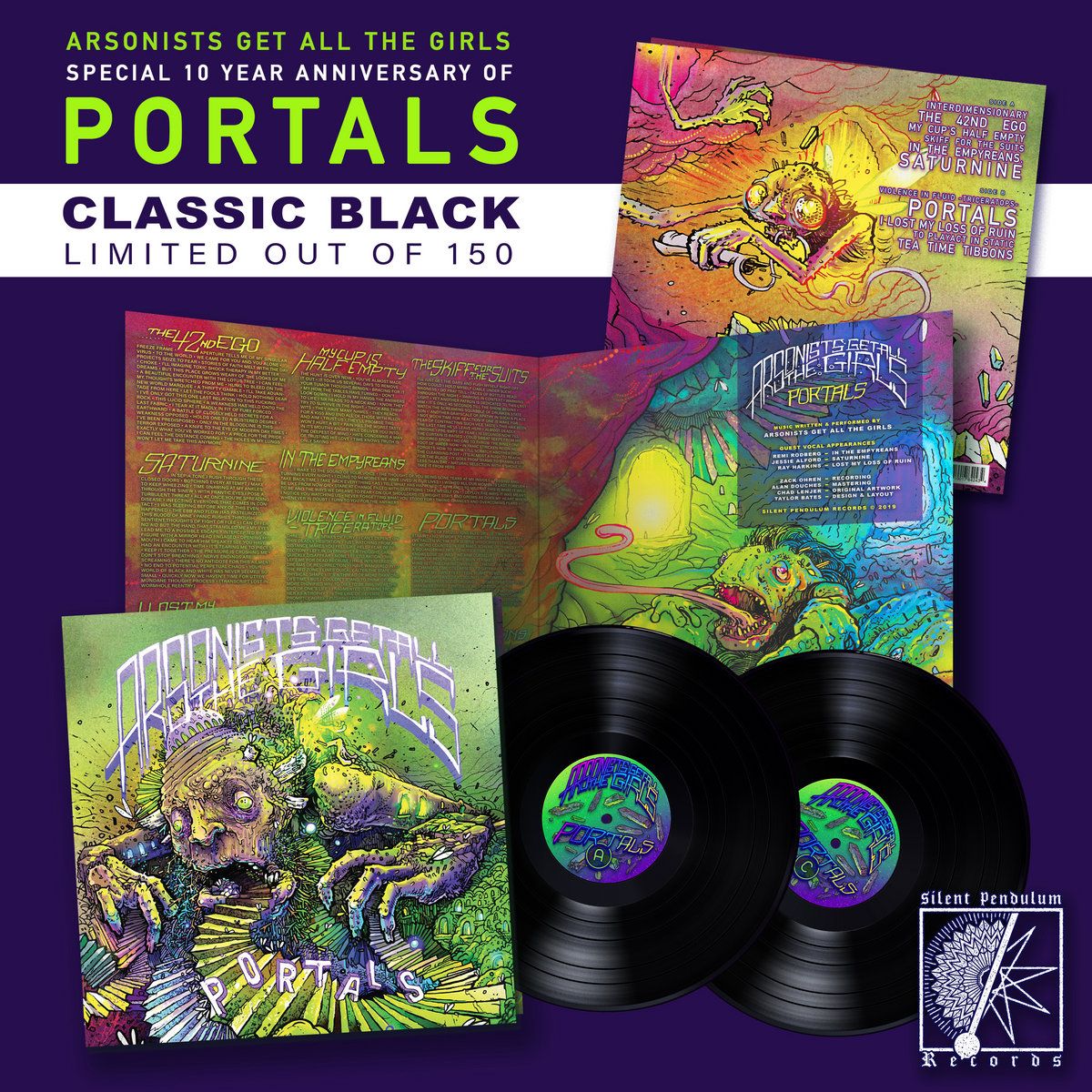 Portals - Arsonists Get All The Girls | Silent Pendulum Records