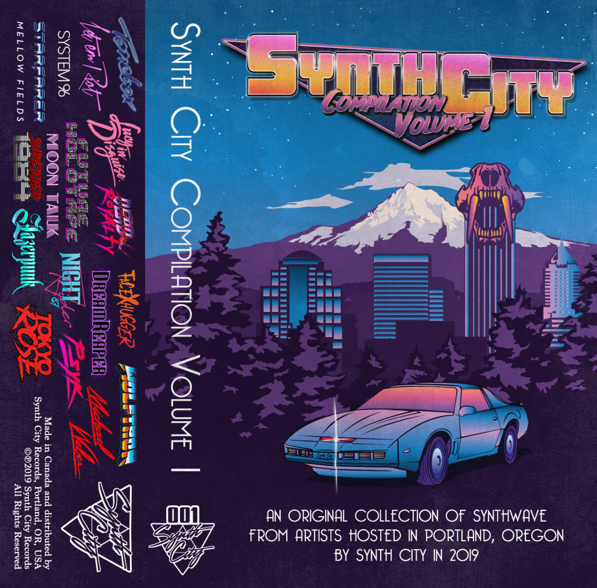 Synth City Compilation Volume 1 | Deadly Sinth Records